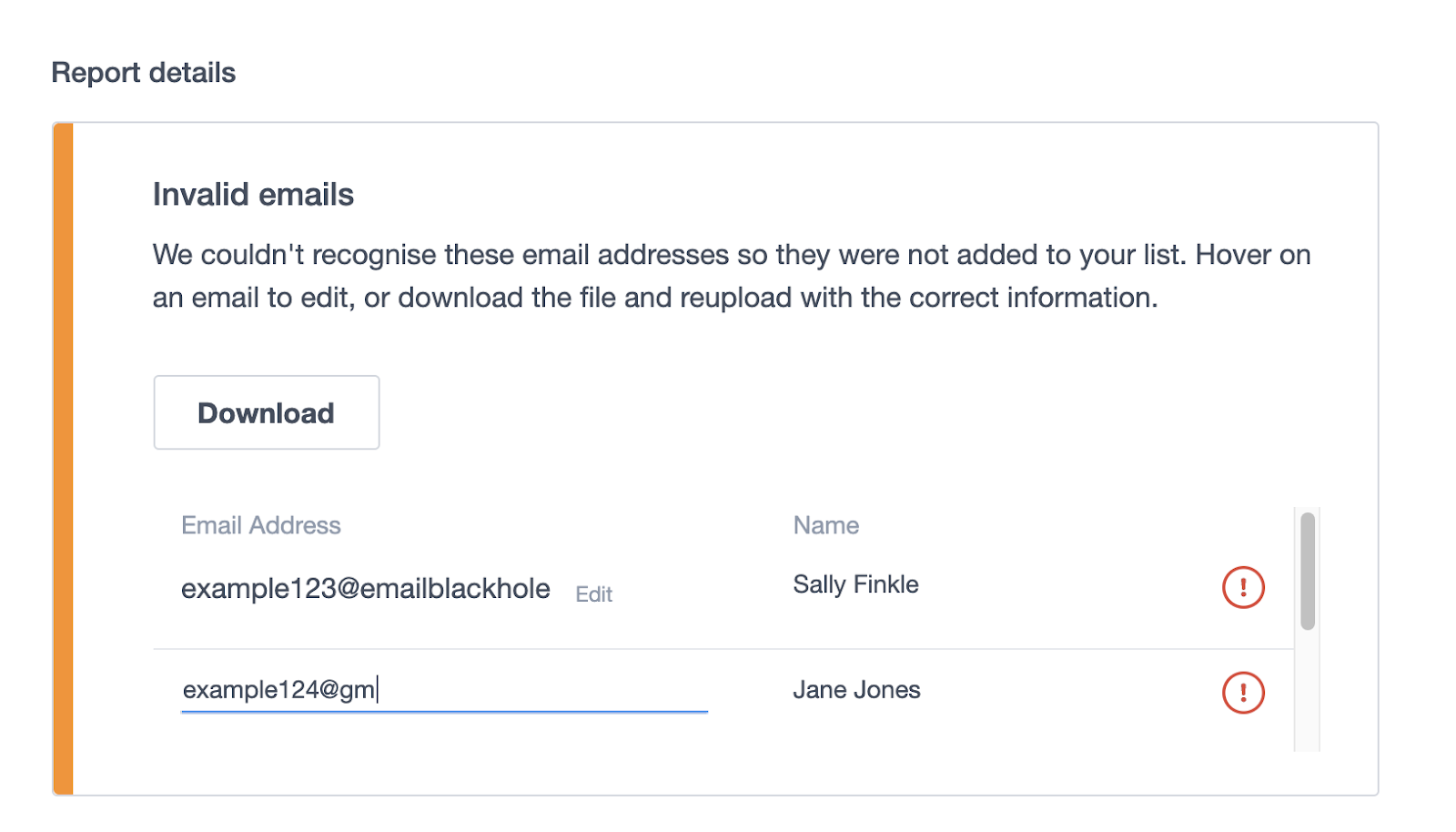 Import subscribers from a file