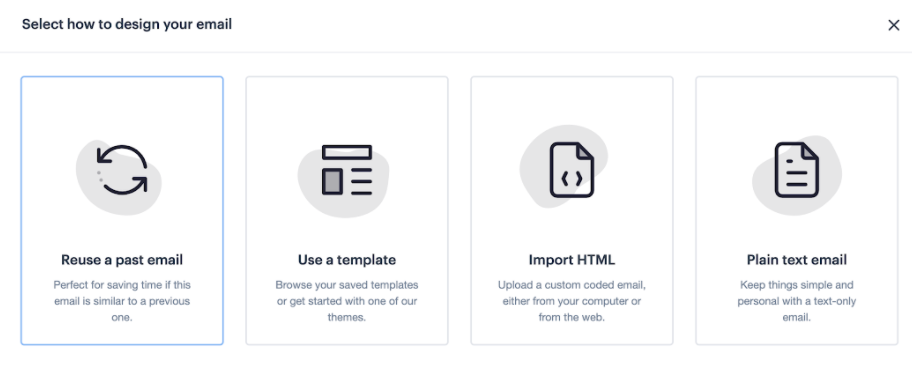 Import custom coded emails from the web