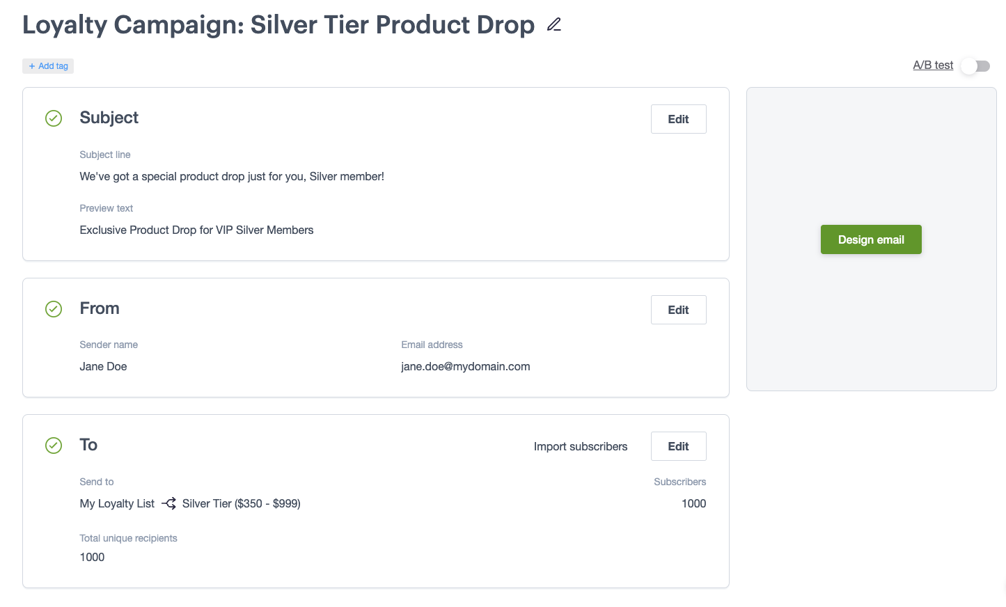 Getting started with loyalty tier programs