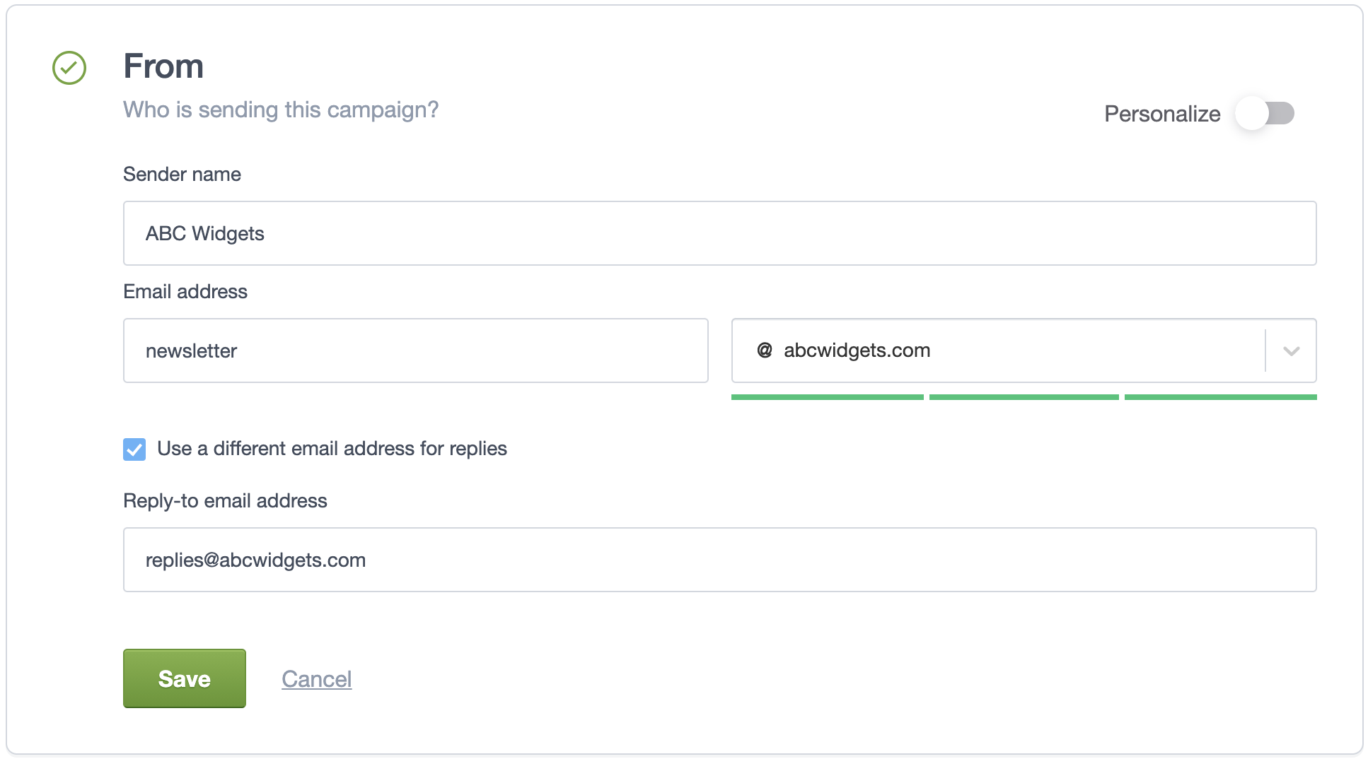 Why "From" names and email addresses are important